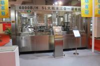 China 3 in 1 Monoblock Mineral Water Filling Machine 500ml 15000 BPH Rinser Filler Capper for sale