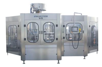 China Stainless Steel 20000 BPH PET Bottled Water Filling Machine All-in-One for sale
