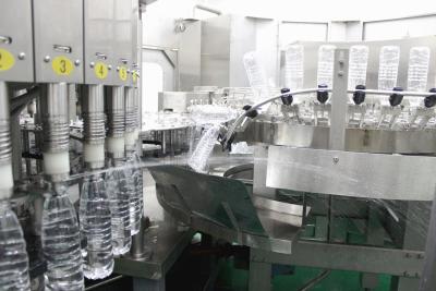 China Stainless Steel 12000 BPH 500ml Bottled Water Filling Machine Three-in-One for sale