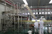 China PLC MMI Variable Frequency Juice Filling Machine 6000-24000 BPH for sale