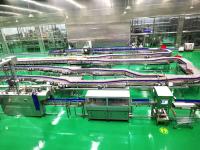 China Aerated Soda Water Aseptic Cold Filling Line 40000 BPH for PET Bottles for sale