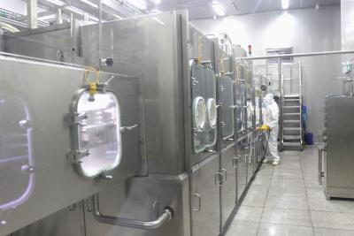China 15000BPH Aseptic Cold Filling Machine for Aerated Juice PET Bottle 250ml for sale