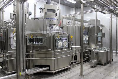 China 300ml 1500ml Aseptic Cold Fruit Juice Filling Machine for sale