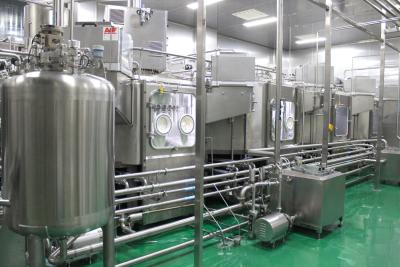 China Aseptic Cold Filling Machine 350ml 1500ml Isolation System 24000 BPH for sale