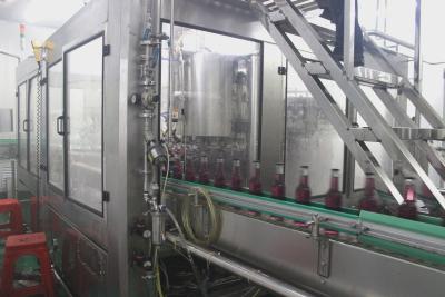 China 12000 BPH Glass Bottle Filling Machine for sale