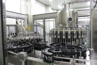 China 316 Stainless Steel 10000BPH Glass Bottle Filling Machine All-in-One for sale