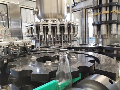 China 24000 BPH Automatic Glass Bottle Filler Brewing Washing Filling Capping Machine for sale