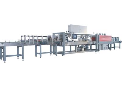China 20000bph PLC Touch Screen PET Bottle Packing Machine 380v Stainless Steel for sale