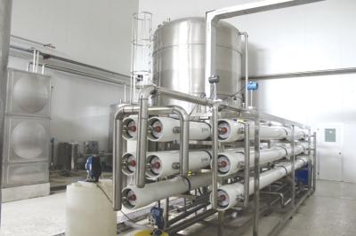 China PP Membrane Stainless Steel 304 RO Water Treatment System 1-100T Manual Operation for sale