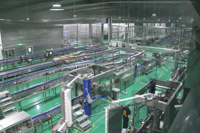 China Beverage Industry Heavy Duty Automatic Conveyor System 220/380V Stainless Steel for sale