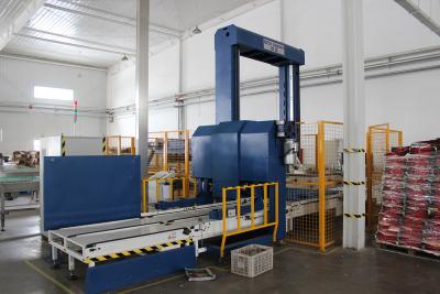 China Stainless Steel Automatic Palletizer Machine 380V Full Electric Palletizing System for sale
