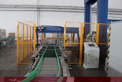 China Full Automatic Industrial Palletizer Machine 380V Easy Installation Stainless Steel for sale