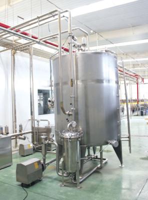 China Juice Conditioning Line Hot Filling Fruit Juice Beverage Pre Processing Equipment for sale