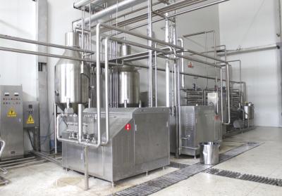 China 20TPH Stainless Steel Beverage Processing System for Juice Milk Tea 3-25T/H for sale