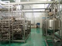 China Stainless Steel Beverage Processing System 25TPH for Juice Milk Tea for sale