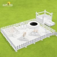 China Wedding Nude Soft Play Party Equipment Rental Ball Pit And Bounce For Toddler for sale