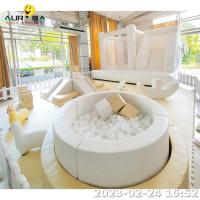 China White Soft Play Equipment Set Play Yard Fence Pe Outdoor Kids Customized for sale