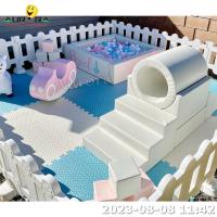China Wholesale Outdoor Inflatable Bounce House Ball Pit With Fence Soft Play Equipment for sale