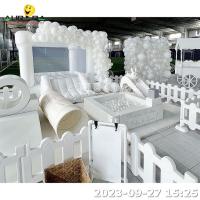 China Soft Play Parties Customizable Design Soft Play Equipment With Inflatable Bouncer for sale