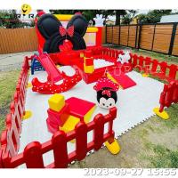 China Soft Play Equipment Daycare Center Indoor Soft Play White For Rent Bouncer House for sale
