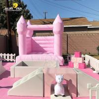 China Kids soft play equipment daycare center indoor playground equipment indoor pink for sale