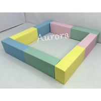 China Soft Play Climbers Set Kids Soft Play Rainbow Arch Indoor Foam Playground for sale