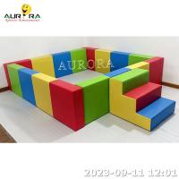 China 200x200cm Indoor Kids Soft Play Equipment Ball Pit Colored Customized Design for sale