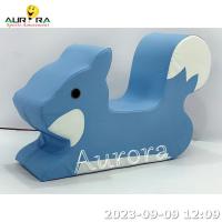 China Purple Soft Play Toddler Party Hire Rockers Animals Kids Soft Play Equipment for sale