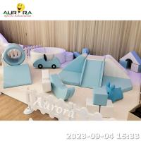 China Bright Colors Kids Soft Play Equipment Foam Soft Play With Ball Pit Indoor Outdoor for sale