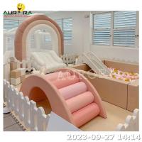 China Party Rental Equipment Foam Play Inflatable Bounce House Kids Soft Play Ball Pit for sale