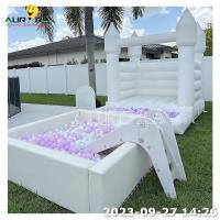 China Party Rental Equipment Foam Play Inflatable Bounce House Kids Soft Play Ball Pit for sale