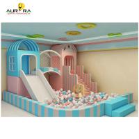 China Outdoor Indoor Children Indoor Soft Play Equipment Commercial Pink For Playground for sale