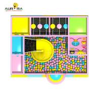 China Yellow LLDPE Playground School Soft Play Equipment Indoor For Children for sale
