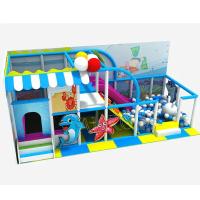 China Blue Kids Ocean Theme Indoor Playground Equipment Water Proof for sale