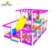 China Indoor Theme Park Blue Children's Amusement Park Equipment SGS EN71 Approved for sale