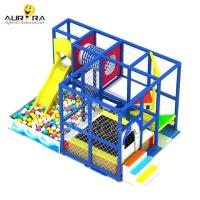 China Indoor Theme Park Blue Children's Amusement Park Equipment SGS EN71 Approved for sale