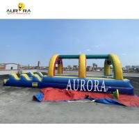 China PVC Inflatable Water Slide Double Lane Slip And Slide For Church Events for sale