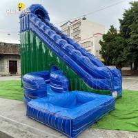 China Commercial Inflatable Water Slide Swim Pool Jumping Castles Water Slides for sale