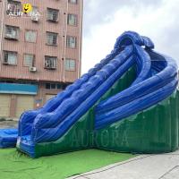 China Commercial Inflatable Water Slide Swim Pool Jumping Castles Water Slides for sale