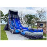 China Grade Inflatable Water Slide With Bounce Castle For Kids And Adults With Pool for sale