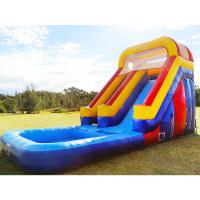 China Hot Sale Giant Inflatable Water Slides For Pool Customize Commercial Water Slide for sale