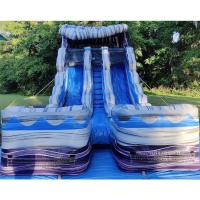 China Play Center Giant Inflatable Water Slide For Adult Inflatable Sliding for sale