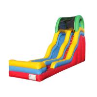 China Outdoor Water Slide Jumper Inflatable Bouncer Hous Blue Tree Slides For Sale for sale