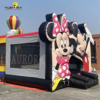 China Cartoon Character Inflatable Adults Bouncy Castle Kids PVC Bouncy Castle for sale
