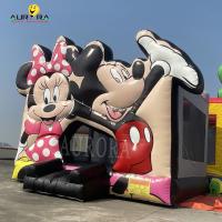 China Cartoon Character Inflatable Adults Bouncy Castle Kids PVC Bouncy Castle for sale