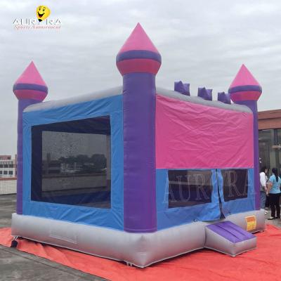 China Birthday Party PVC Tarpaulin Inflatable Bounce House Custom Size For Children Adults for sale
