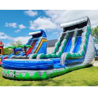 China OEM Big Inflatable Slip And Slide Water Park Jumping Castle For Child And Adult for sale