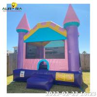 China Bounce House Kids Inflatable Party Jumping Castle With Soccer Goal Factory Price for sale