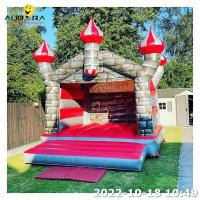 China Inflatable Elephant Jungle Bounce House Dry Slide Combo Bouncy Jumping Castle for sale