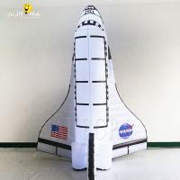 China Customized Advertising Inflatables Space Shuttle Blow Up 3m Simulated Aircraft for sale